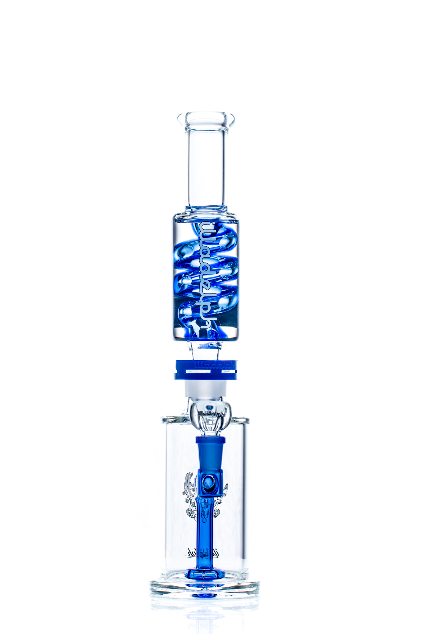 Illadelph x Ben Danklin Collab Blue Straight Tube - All in One Smoke Shop