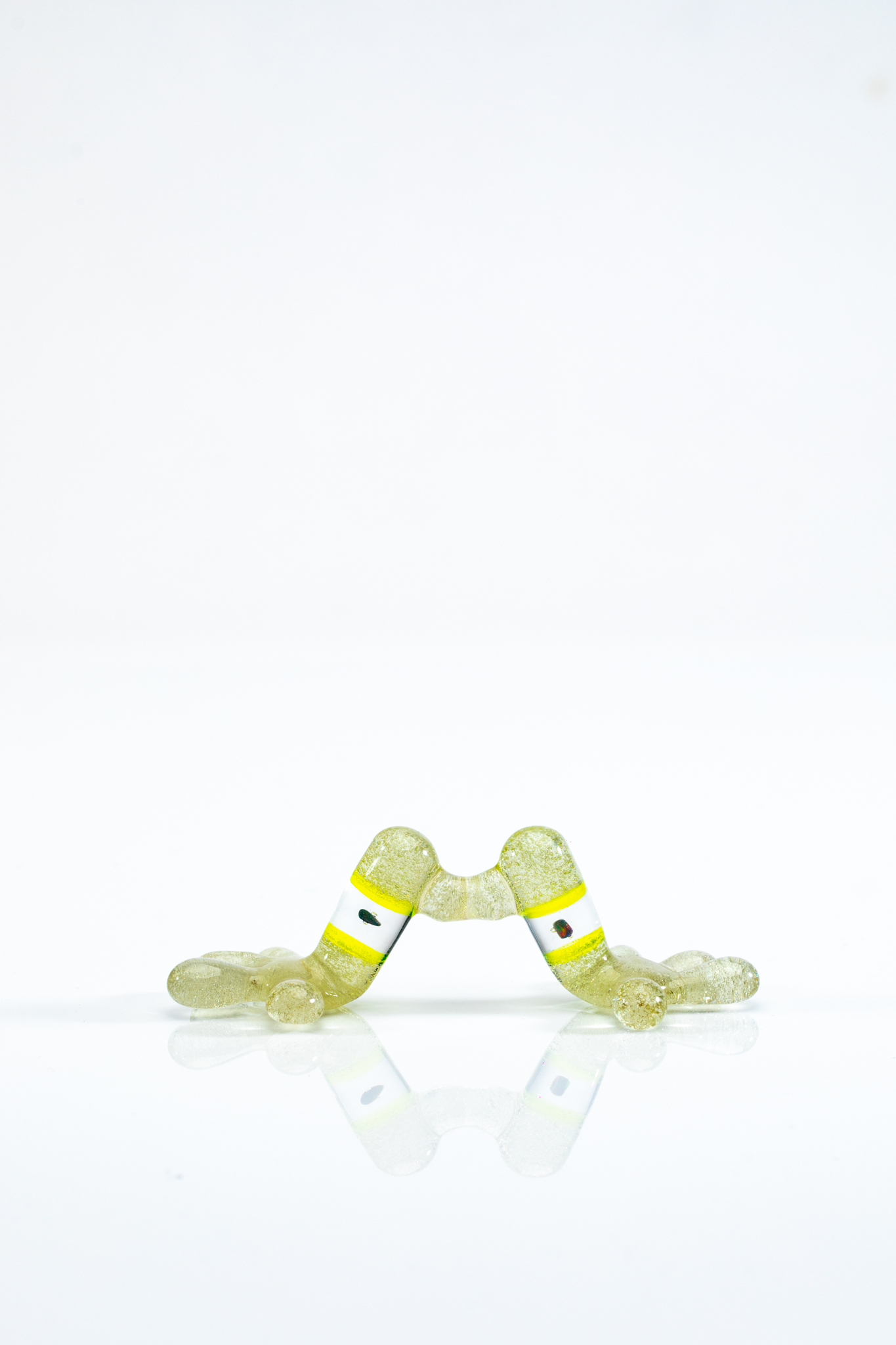 Green Lay Down Dab Rig - All in One Smoke Shop