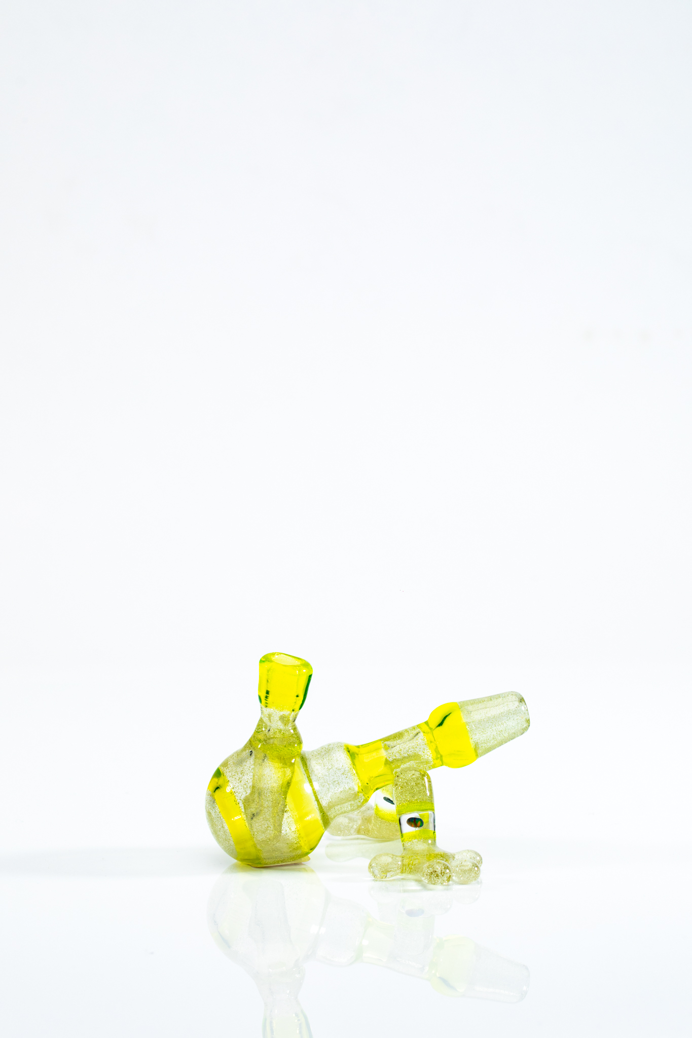 Green Lay Down Dab Rig - All in One Smoke Shop