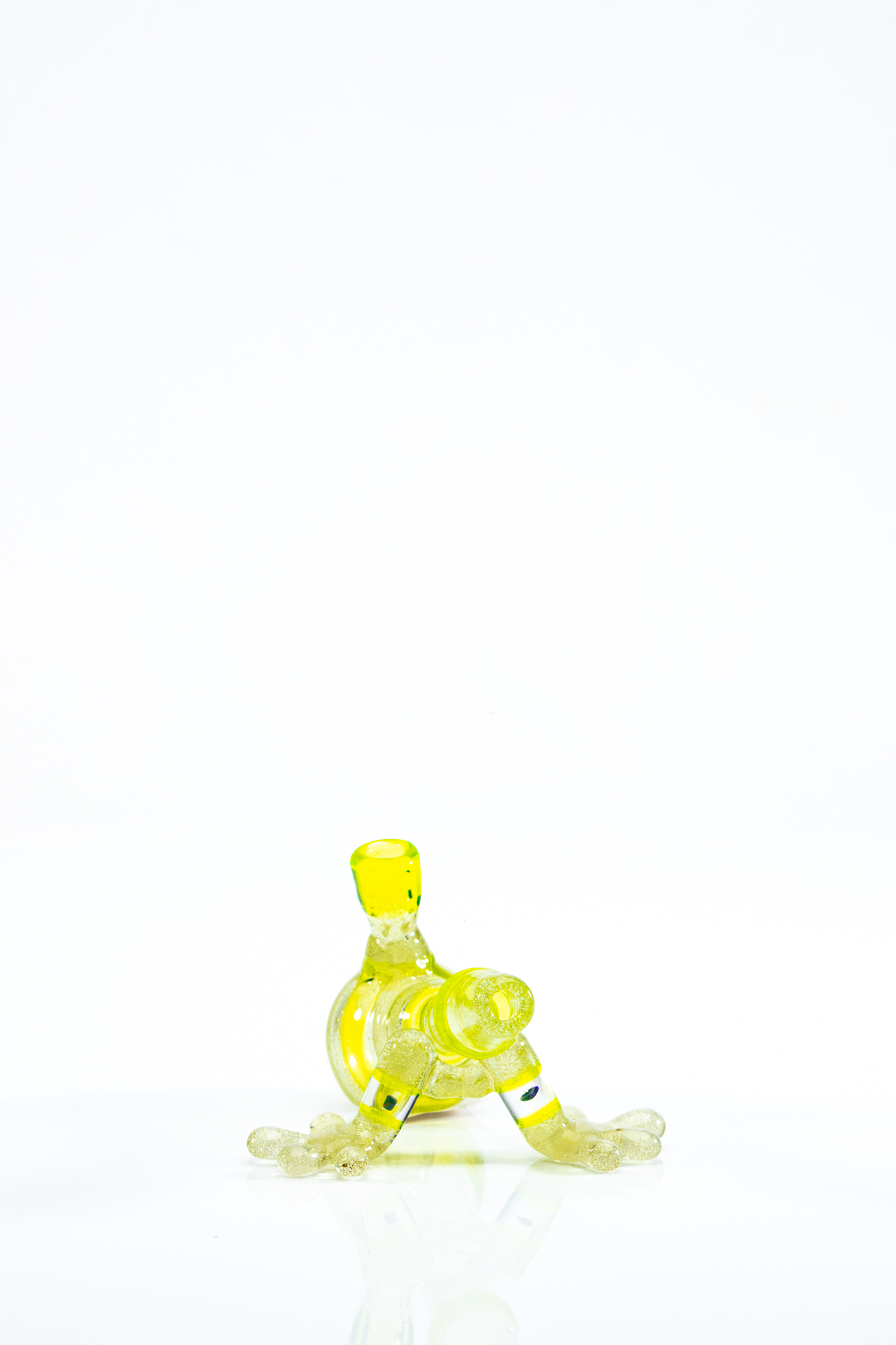 Green Lay Down Dab Rig - All in One Smoke Shop