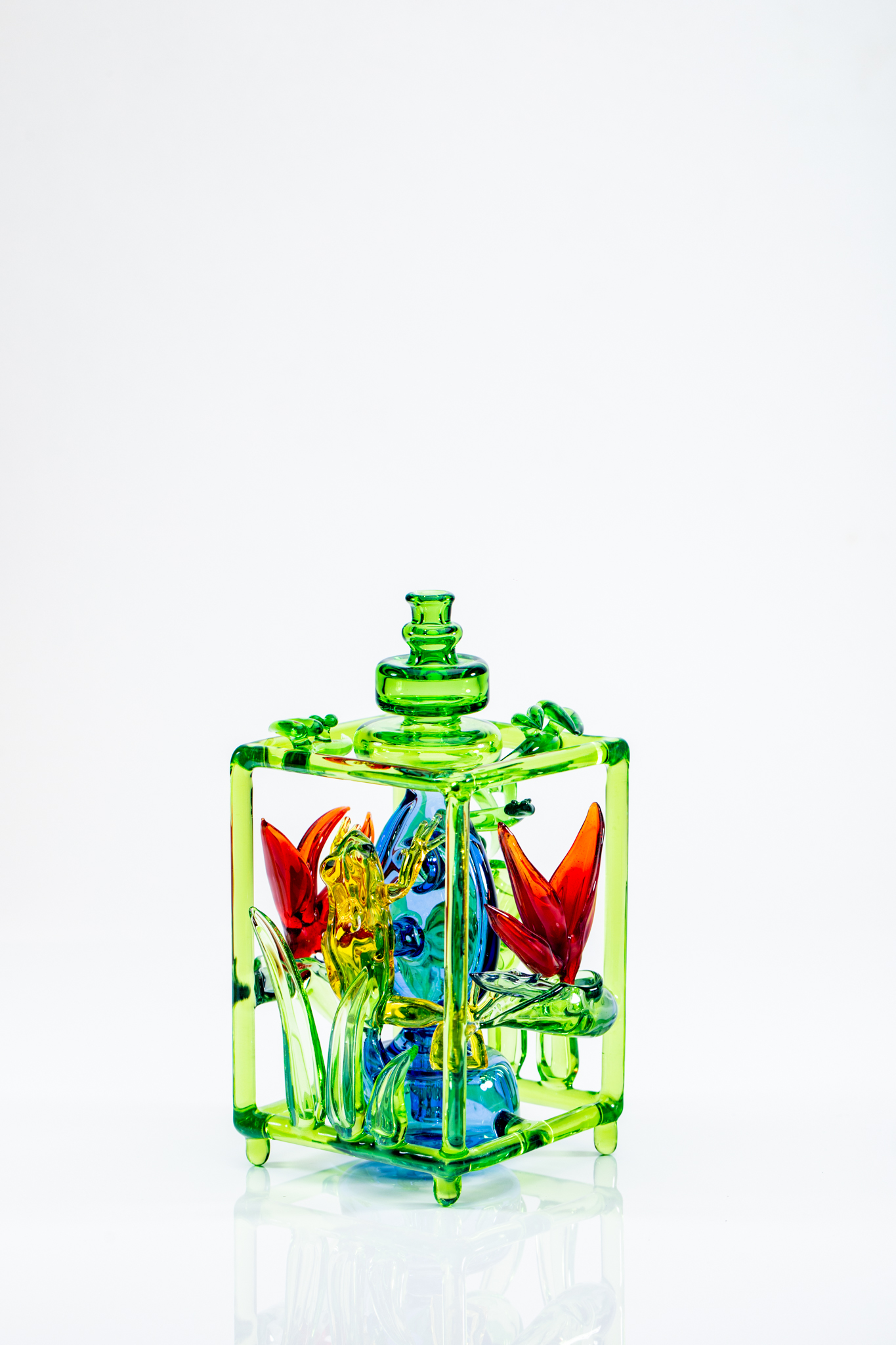 Golden Poison Frog Rig by Justin Freeman - All in One Smoke Shop