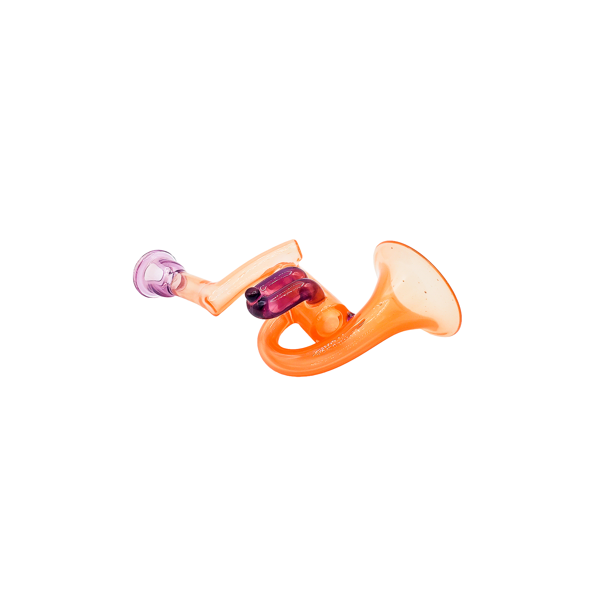 Etai Rahmil Orange Trumpet Pipe - All in One Smoke Shop