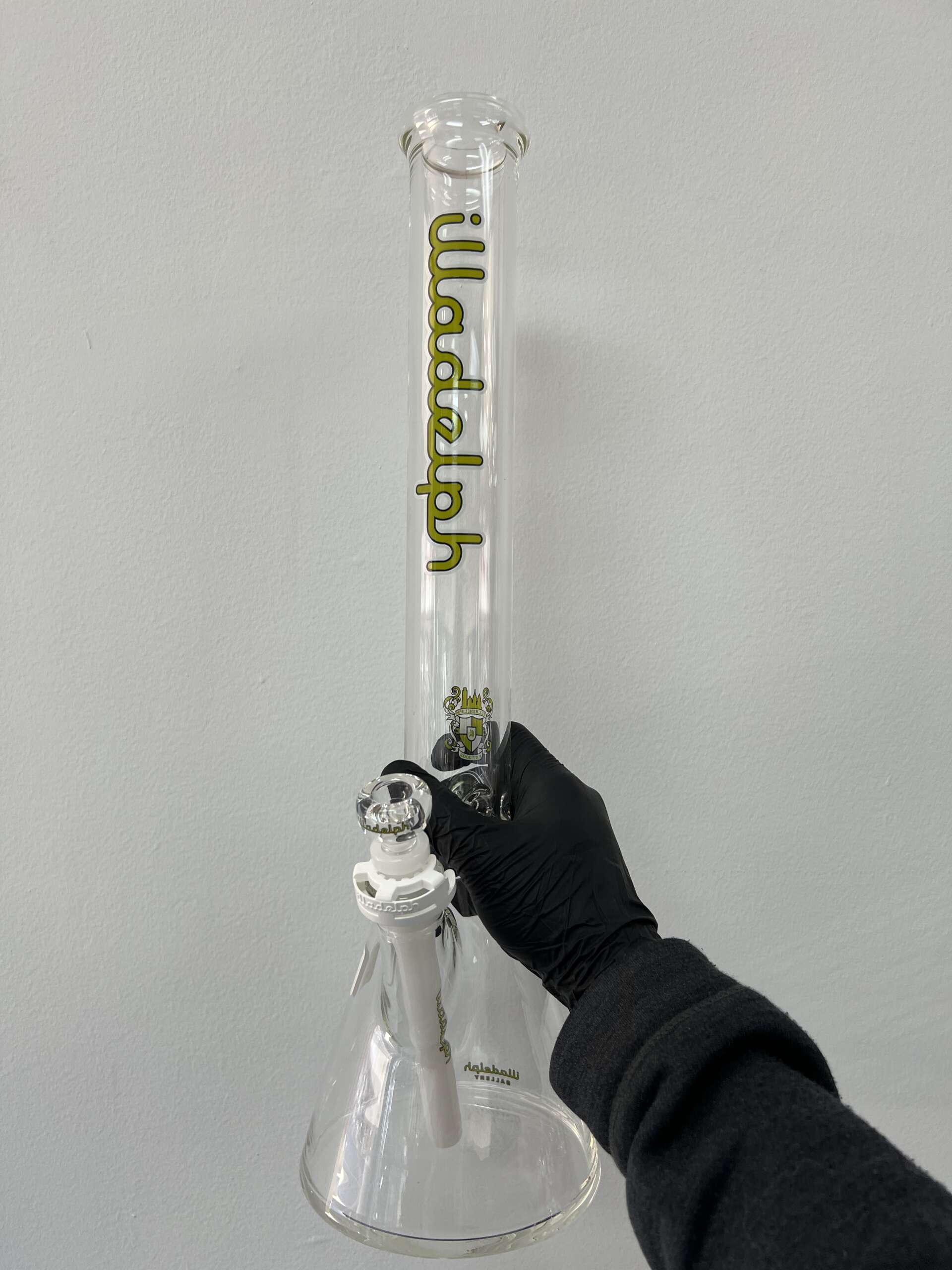 Illadelph Green Medium Beaker - All in One Smoke Shop